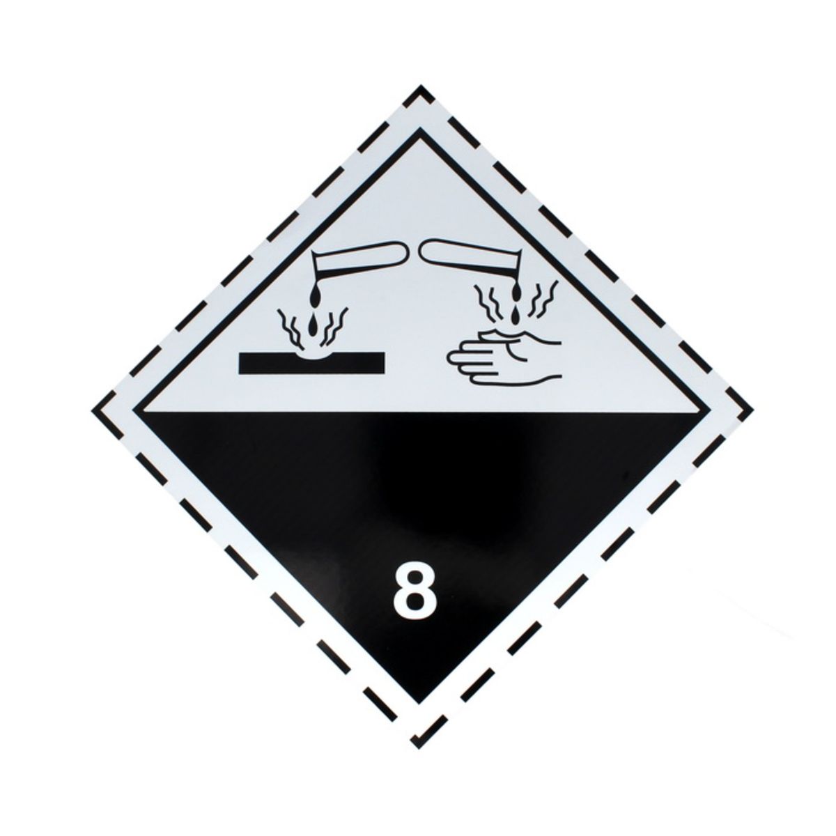 Nalepka ADR Nr 8 CARGOPARTS CARGO-T090 - Sklep Inter Cars