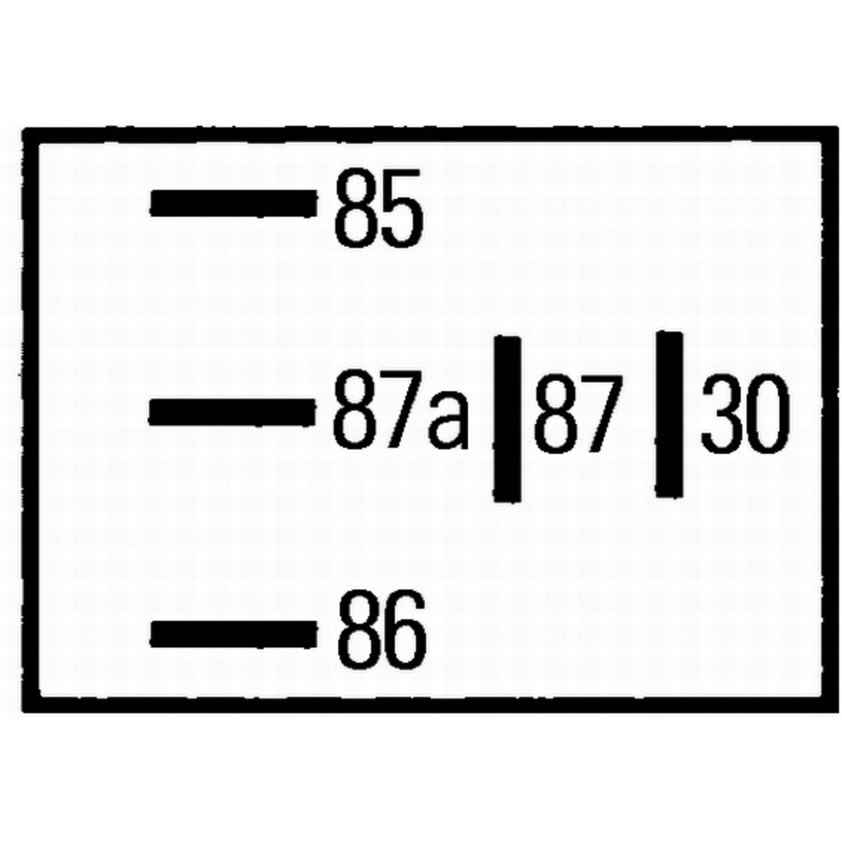 Relais, Nebelschlussleuchte HELLA 4RD 965 453-041 für BMW, Mercedes ...
