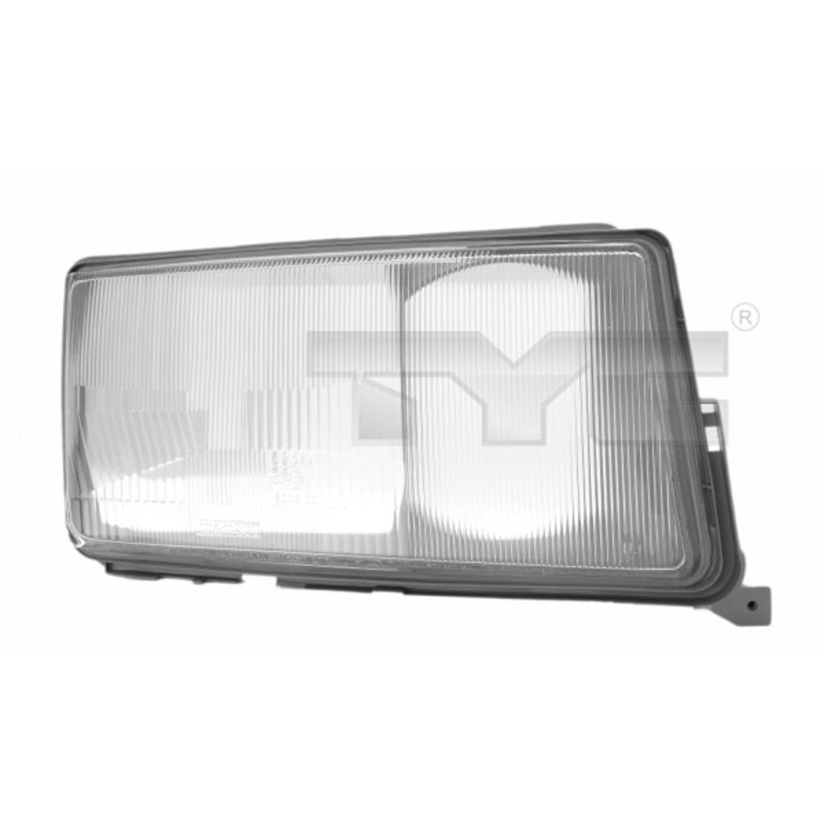 Streuscheibe, Hauptscheinwerfer TYC 20-3220-LA-2 Links für Mercedes-Benz