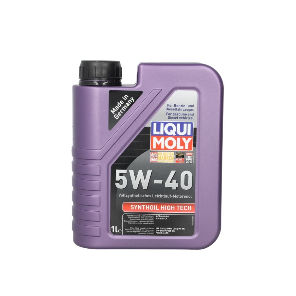 Olej syntetyczny LIQUI MOLY Synthoil High Tech 5W40, 1 litr - Sklep ...