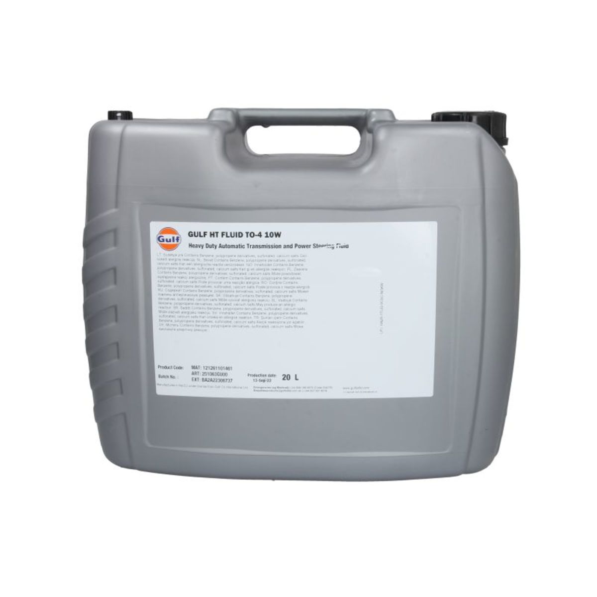 Olej MTF GULF HT FLUID TO4 10W 20L - Sklep Inter Cars Olej MTF GULF HT FLUID TO4 10W 20L - Sklep Inter Cars