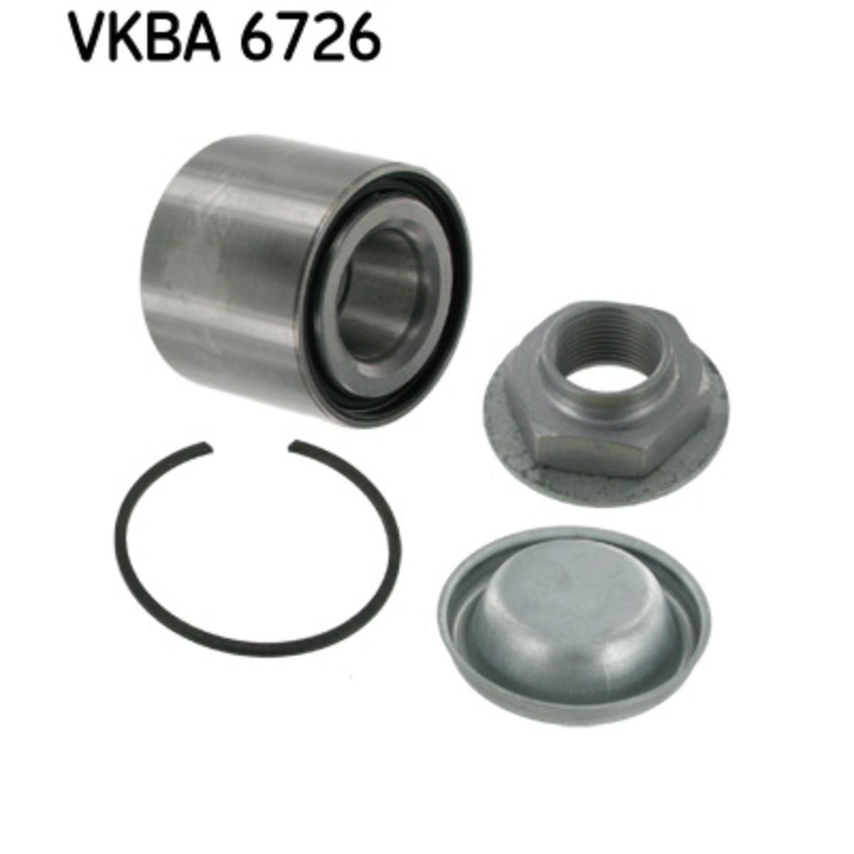 Kit de roulements de roue SKF VKBA 6726 pour Citroen, Peugeot ...