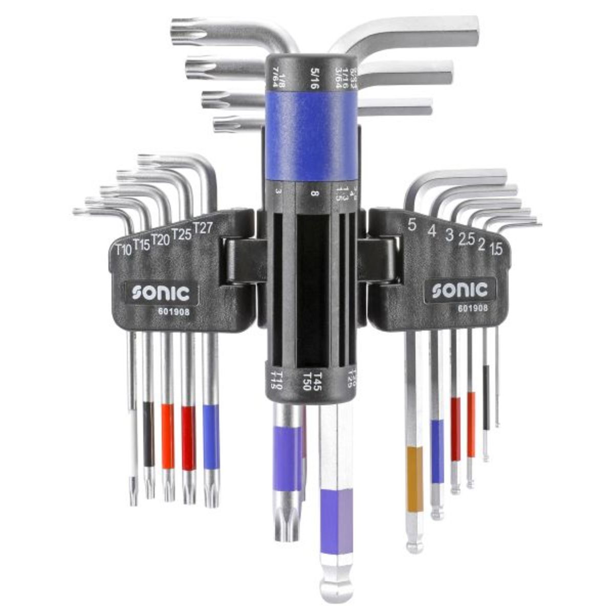 Zestaw kluczy trzpieniowych TORX SONIC 601908 - Sklep Inter Cars