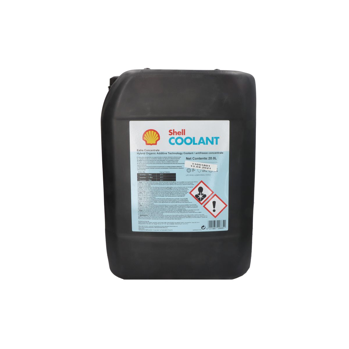 Koncentrat do chłodnic (typu G11) SHELL SHELL COOL EX E CONC.20L ...