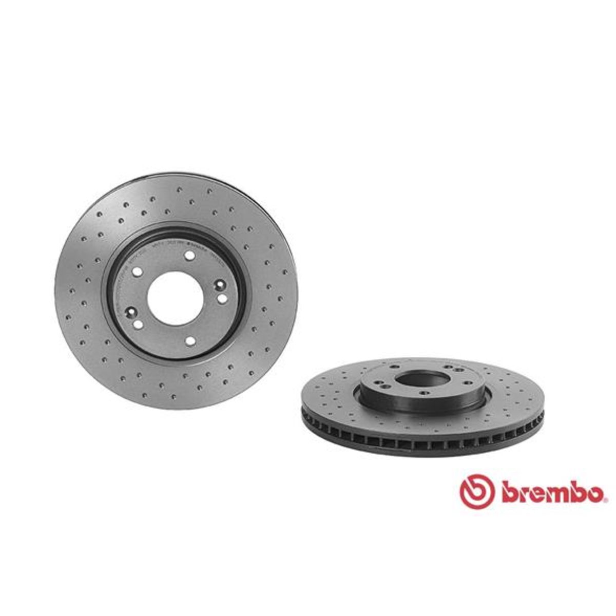 Bremsscheibe BREMBO XTRA LINE BREMBO 09.A532.1X, 1 Stück für Hyundai, KIA