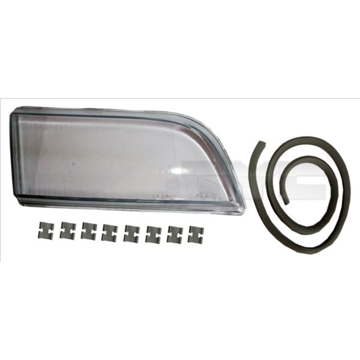 Streuscheibe, Scheinwerfer TYC 20-0272-LA-1 Links für Volvo