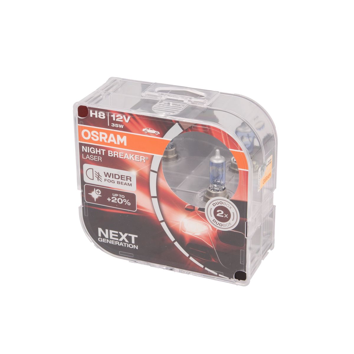 Glühlampe Halogen OSRAM H8 Night Breaker Laser 12V/35W, 2 Stück für ...
