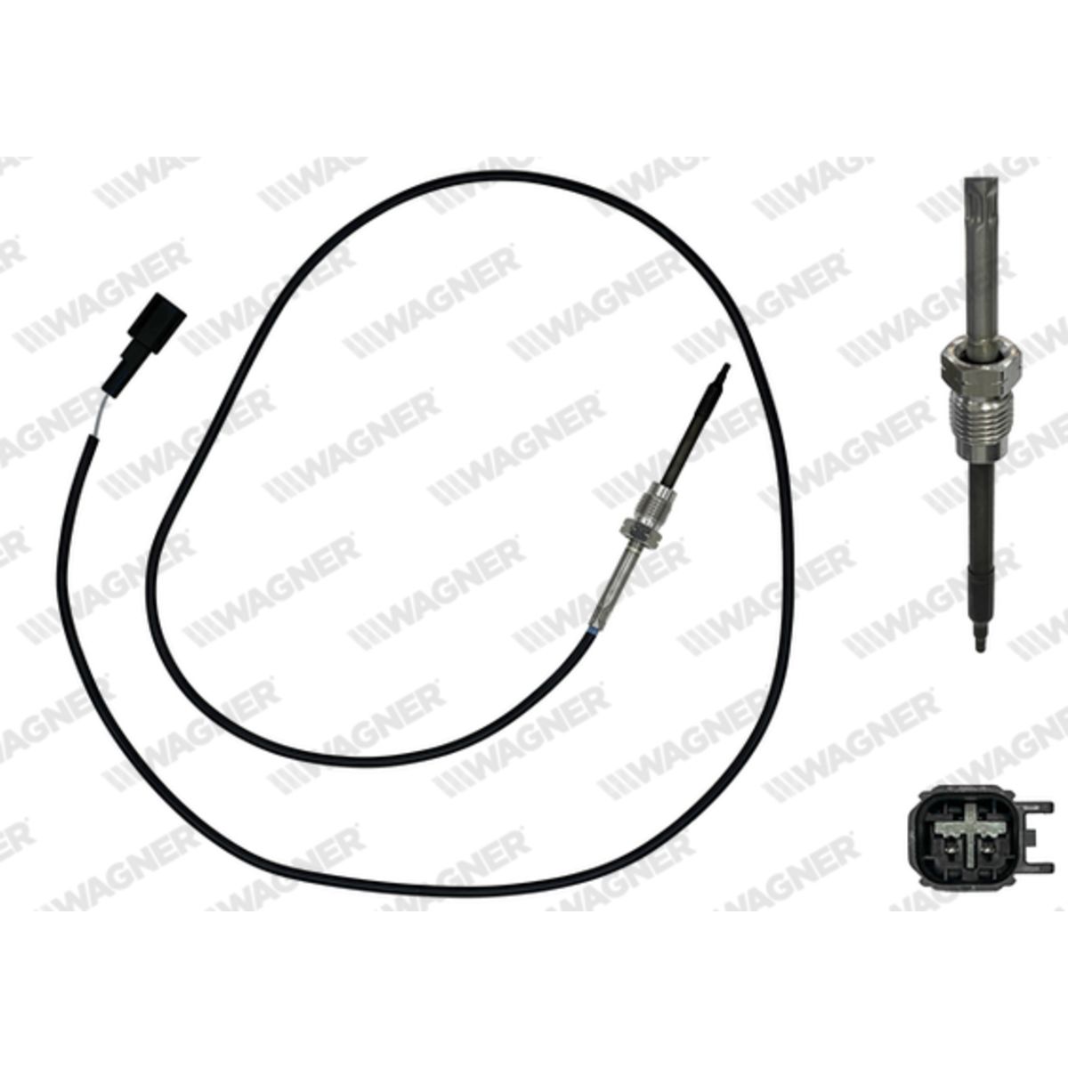 Sensor, Abgastemperatur WAGNER ETP00092 für Ford