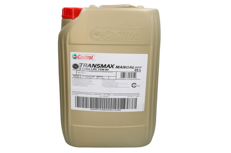 Olej MTF CASTROL TRANSMAX Z LL 75W80 20L - Sklep Inter Cars